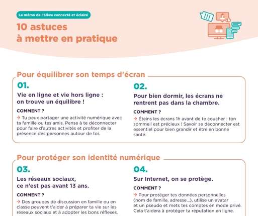 Bienvenue dans la vie numérique | Académie de Paris